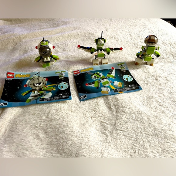 Lego | Toys | Retired Mixels By Lego Nurpnaut Rokit And Niksput | Poshmark